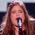 B Demi-Mondaine le 21 avril 2018 dans The Voice 7 sur TF1. - Purepeople