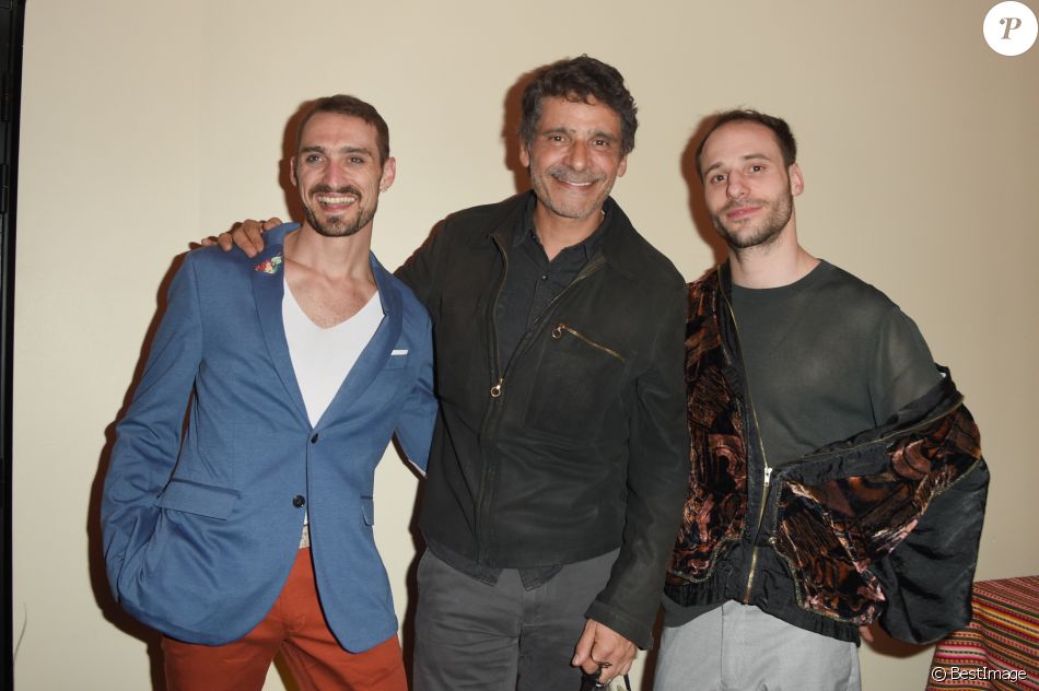 Luciano Rosso, Pascal Elbé et Alfonso Baron - 10 ans du spectacle Un ...