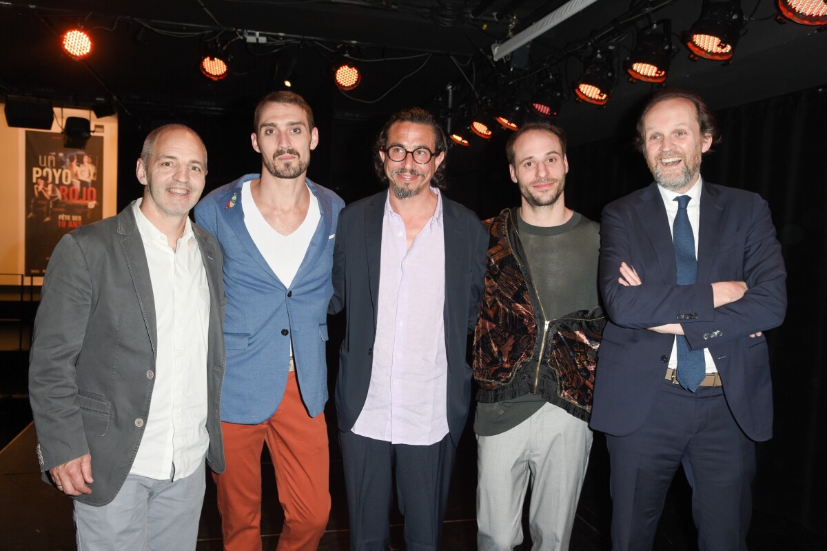 Photo : Luciano Rosso, Hermes Gaido, Alfonso Baron et Jean-Marc ...