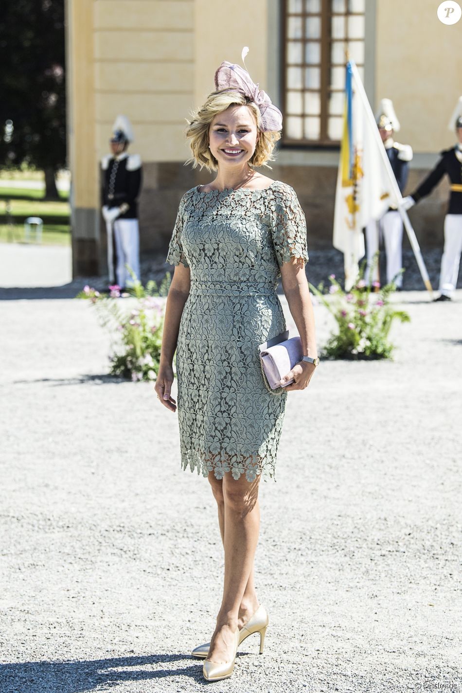 Ebba Busch Thor - Baptême de la princesse Adrienne de Suède à Stockholm ...
