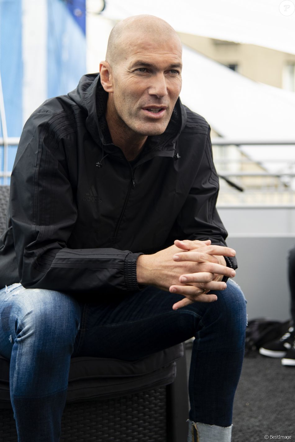 Exclusif - Interview exclusive de Zinedine Zidane pour l'inauguration ...