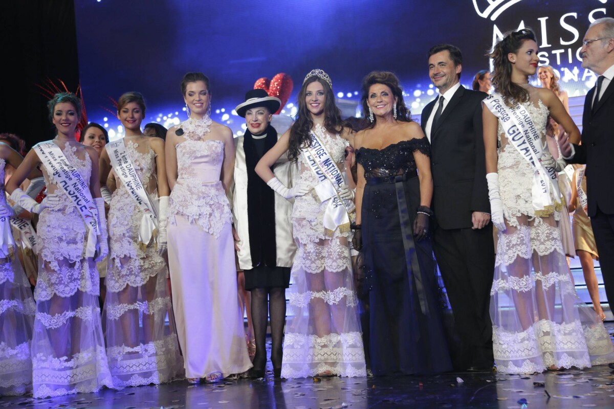 Photo : Marie-Laure Cornu (Miss 2014), Geneviève de Fontenay, Margaux ...