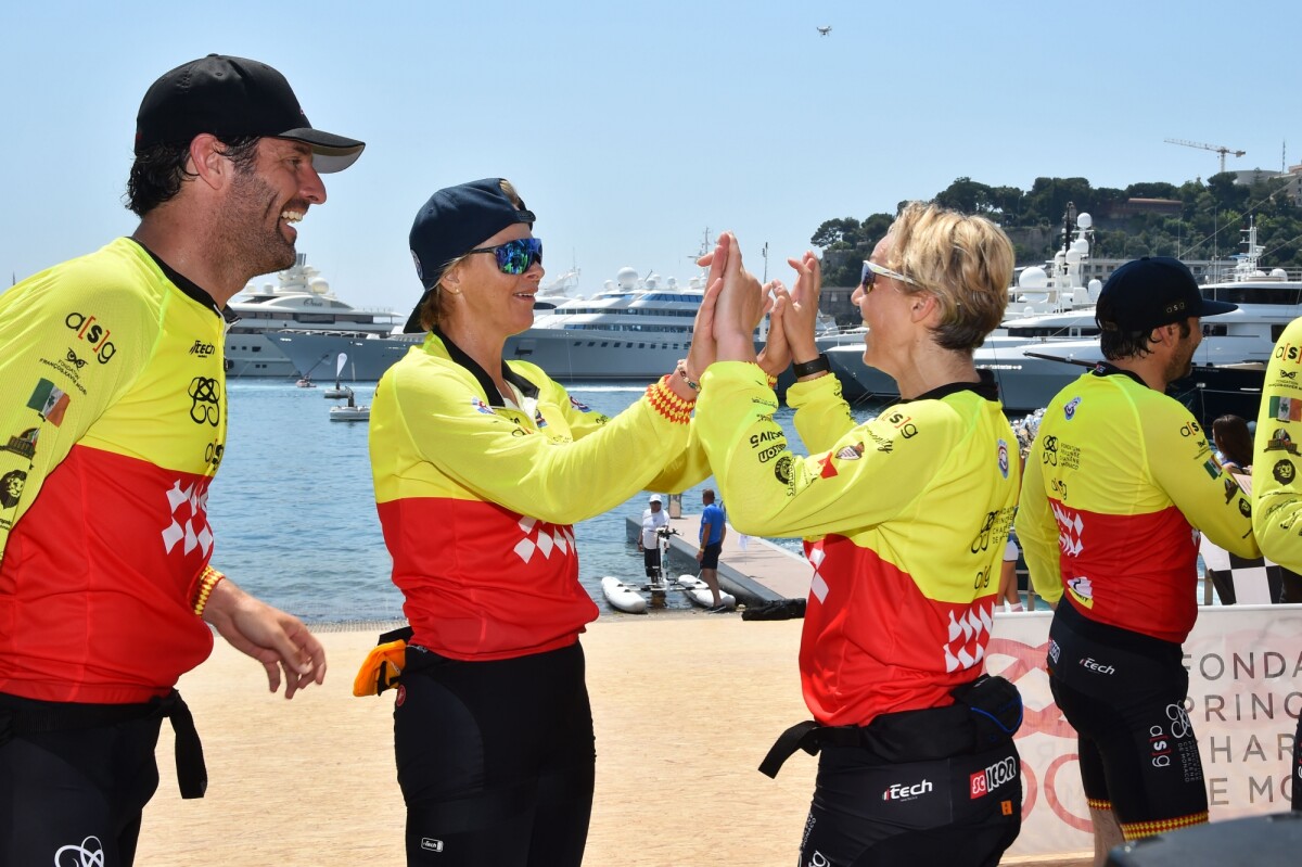 Photo : Mark Webber, la princesse Charlene de Monaco, Allison ...