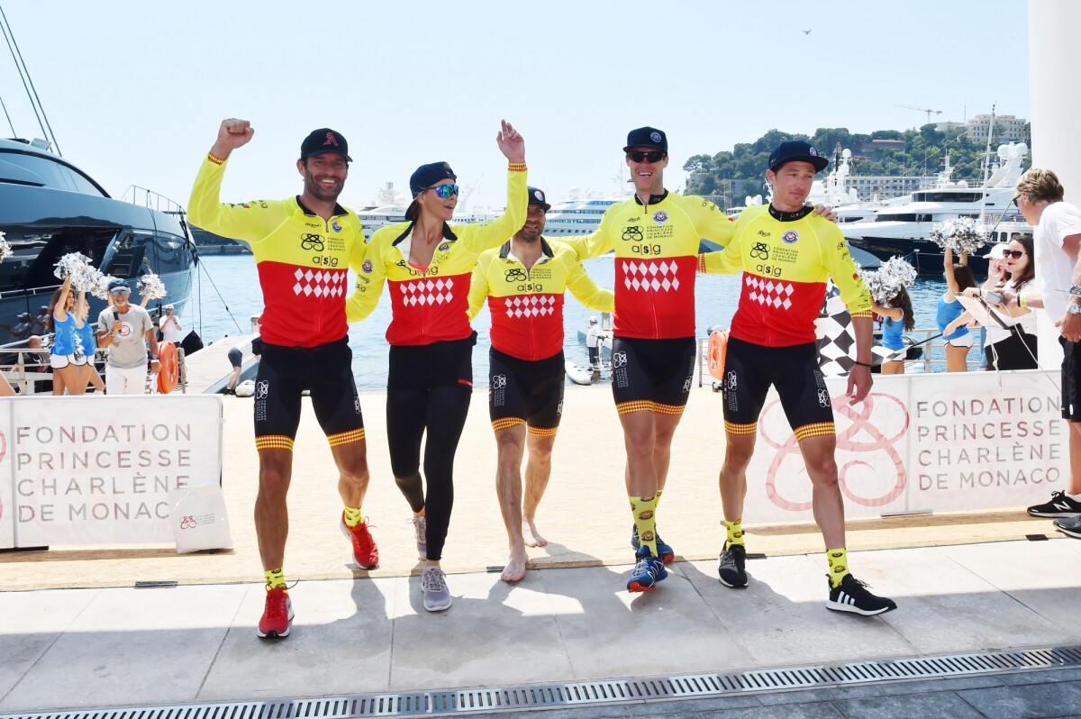 Photo : Mark Webber, la princesse Charlene de Monaco, Christophe ...