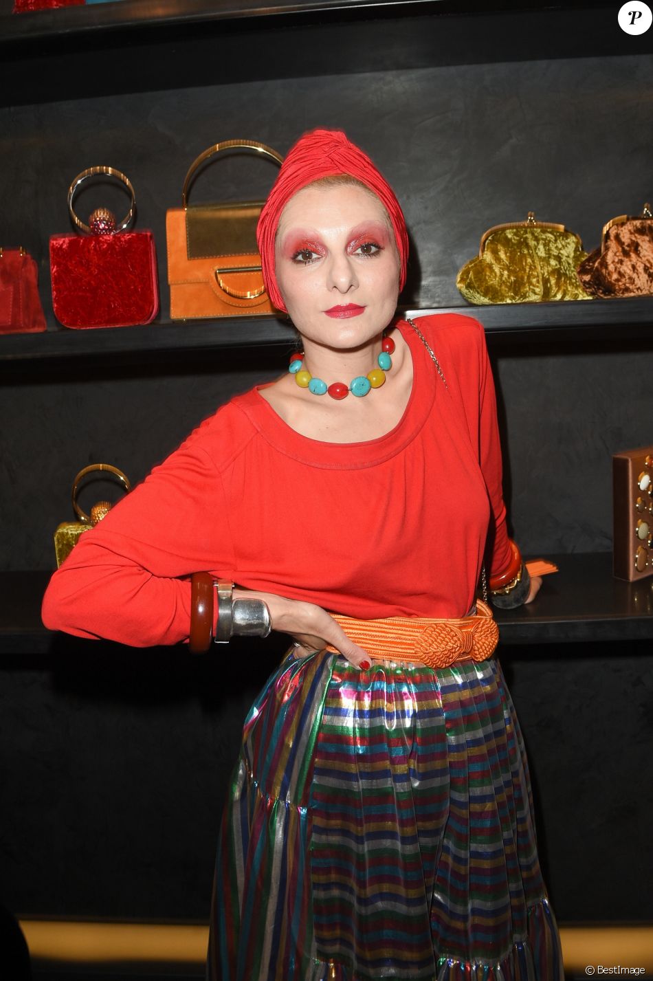 Exclusif - Catherine Baba à la soirée d'inauguration de la nouvelle ...