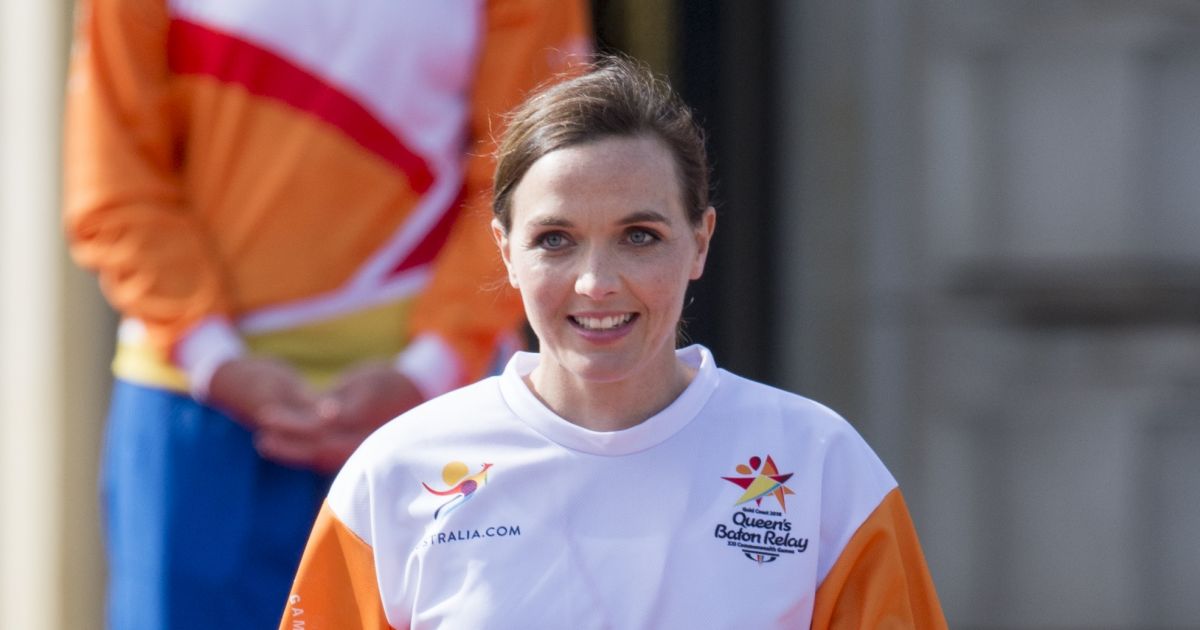Victoria Pendleton au lancement des jeux du Commonwealth à Londres le ...