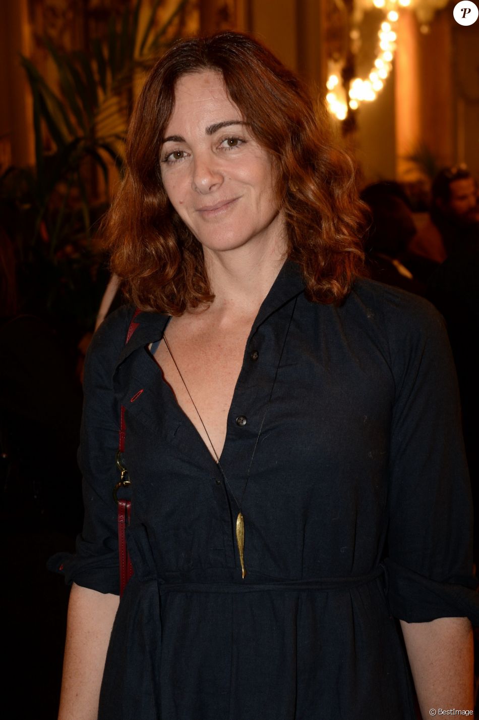 Exclusif - Émilie Frèche lors de la soirée Intimissimi au musée d'Orsay ...