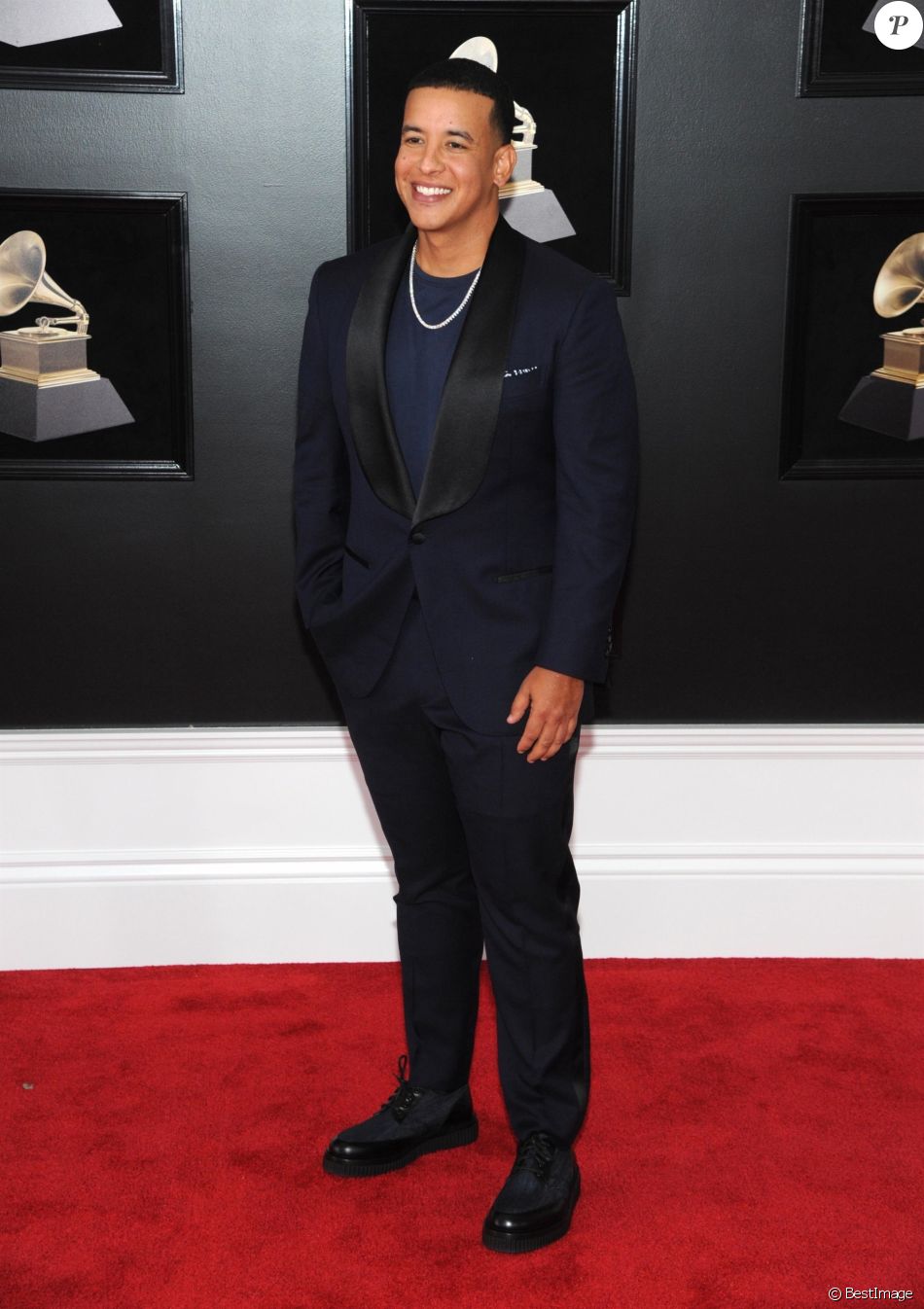 Daddy Yankee à la 60ème soirée annuelle des Grammy Awards à Madison ...