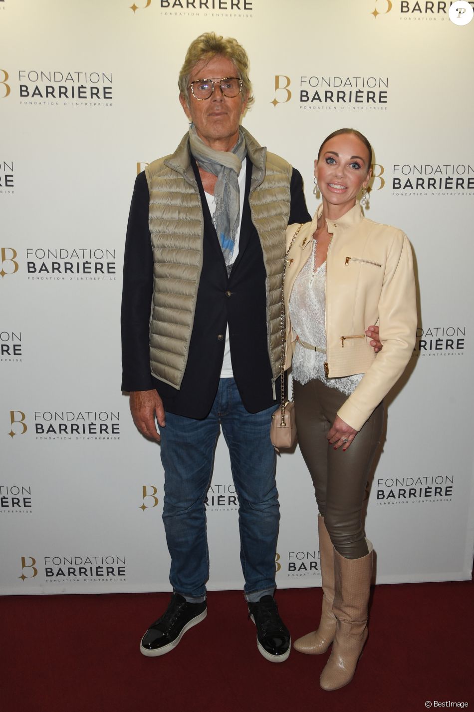 Semi-exclusif - Dominique Desseigne (président du groupe Barrière) et ...