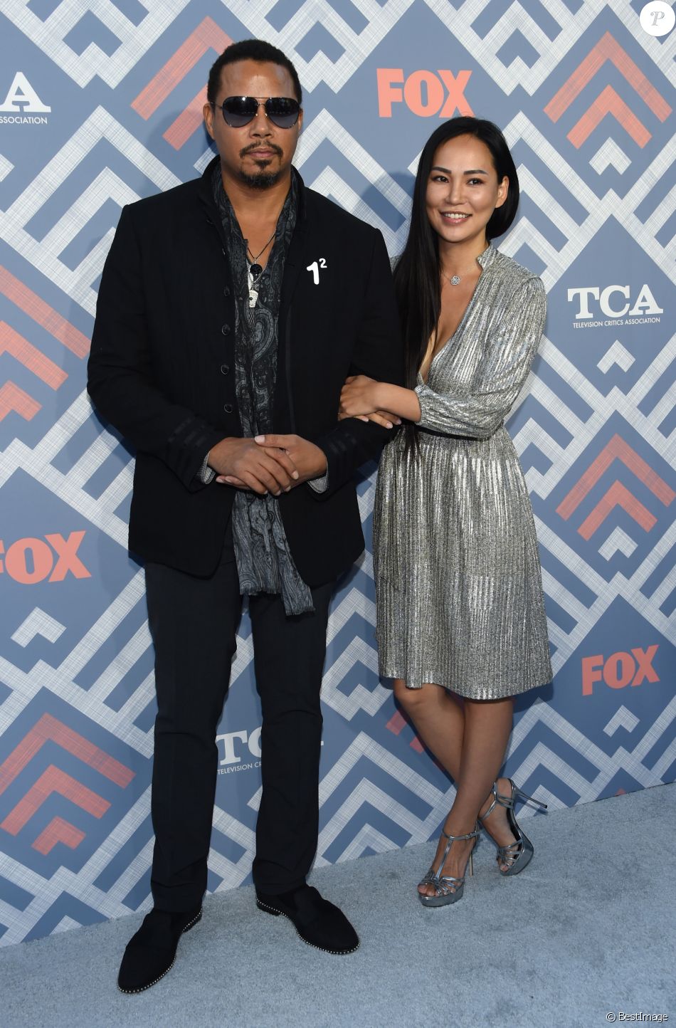 Terrence Howard, Mira Pak - After party de la soirée FOX 2017 Summer ...