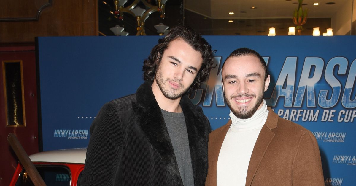 Anthony Colette et son frère Nathan à l'avant-première du film Nicky ...