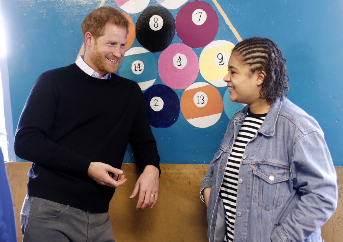 Photo : Le prince Harry, duc de Sussex, a rencontré les membres et les ...