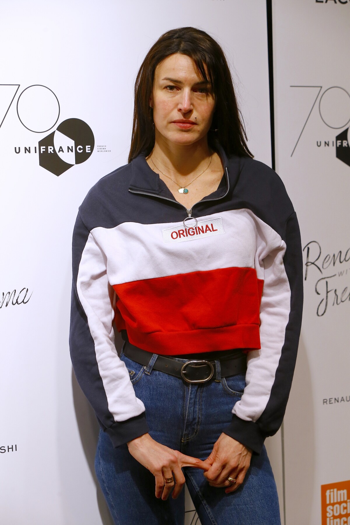 Photo : Sarah Marx pendant un questions/réponses du film "L'Enkas" lors ...
