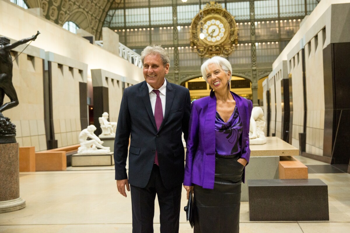 Photo : La directrice générale du Fonds monétaire international (FMI ...