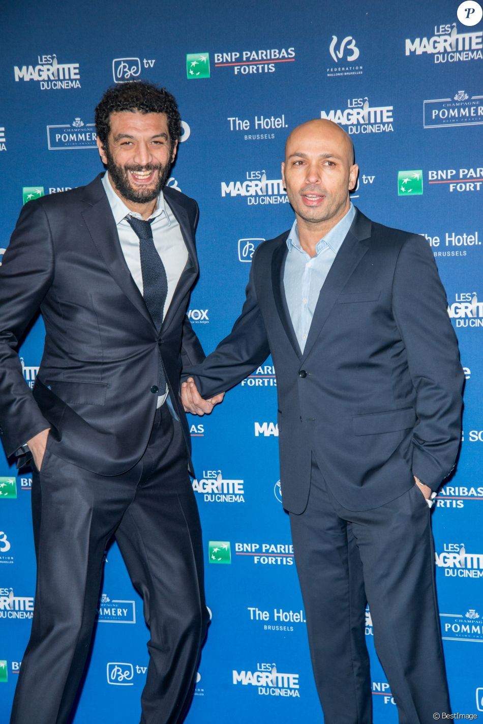 Ramzy Bedia et Eric Judor lors de la 5ème de la cérémonie des Magritte ...