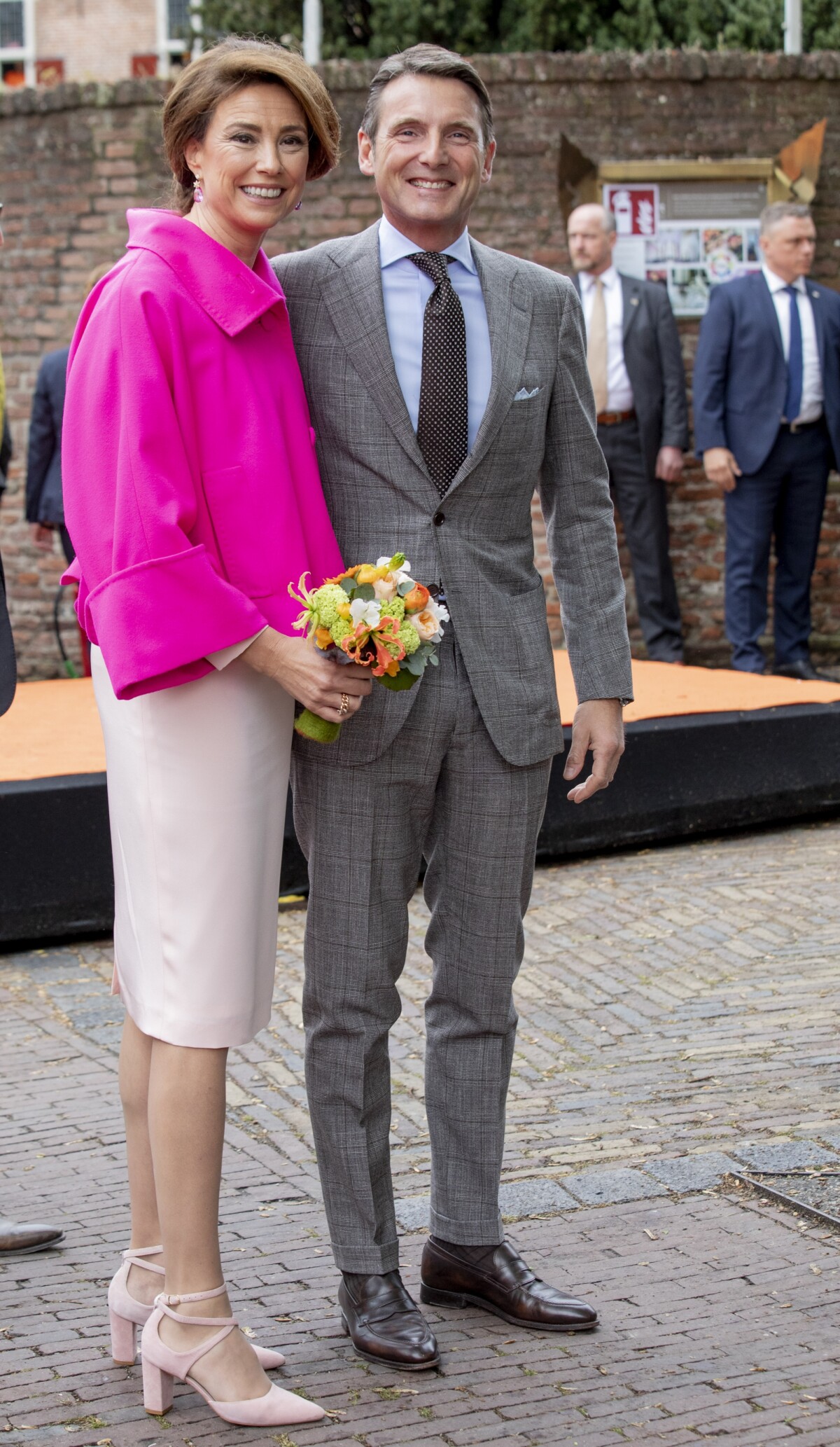 Photo : Le prince Maurits et sa femme la princesse Marilène lors des ...