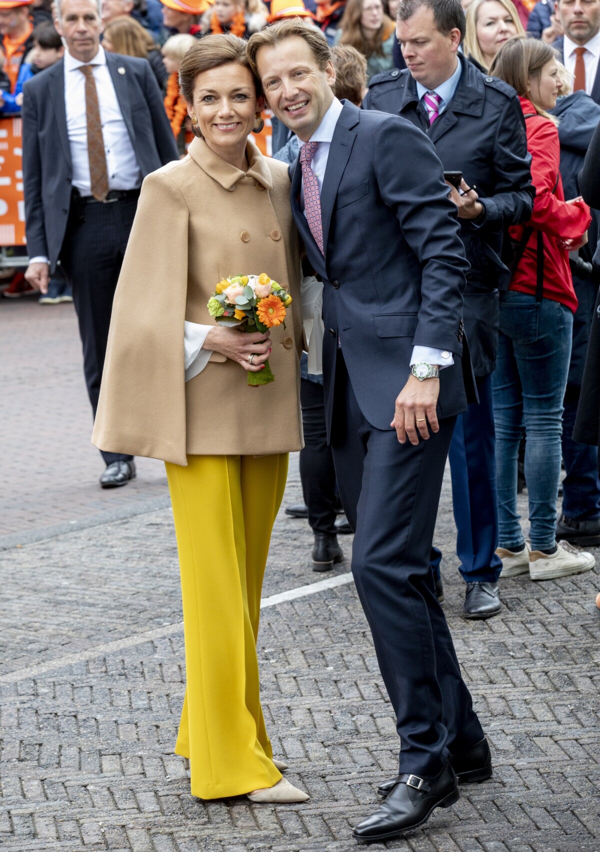 Photo : Le prince Floris et sa femme la princesse Aimee lors des ...