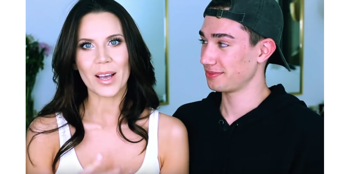 Photo : Tati Westbrook et James Charles sur YouTube. - Purepeople