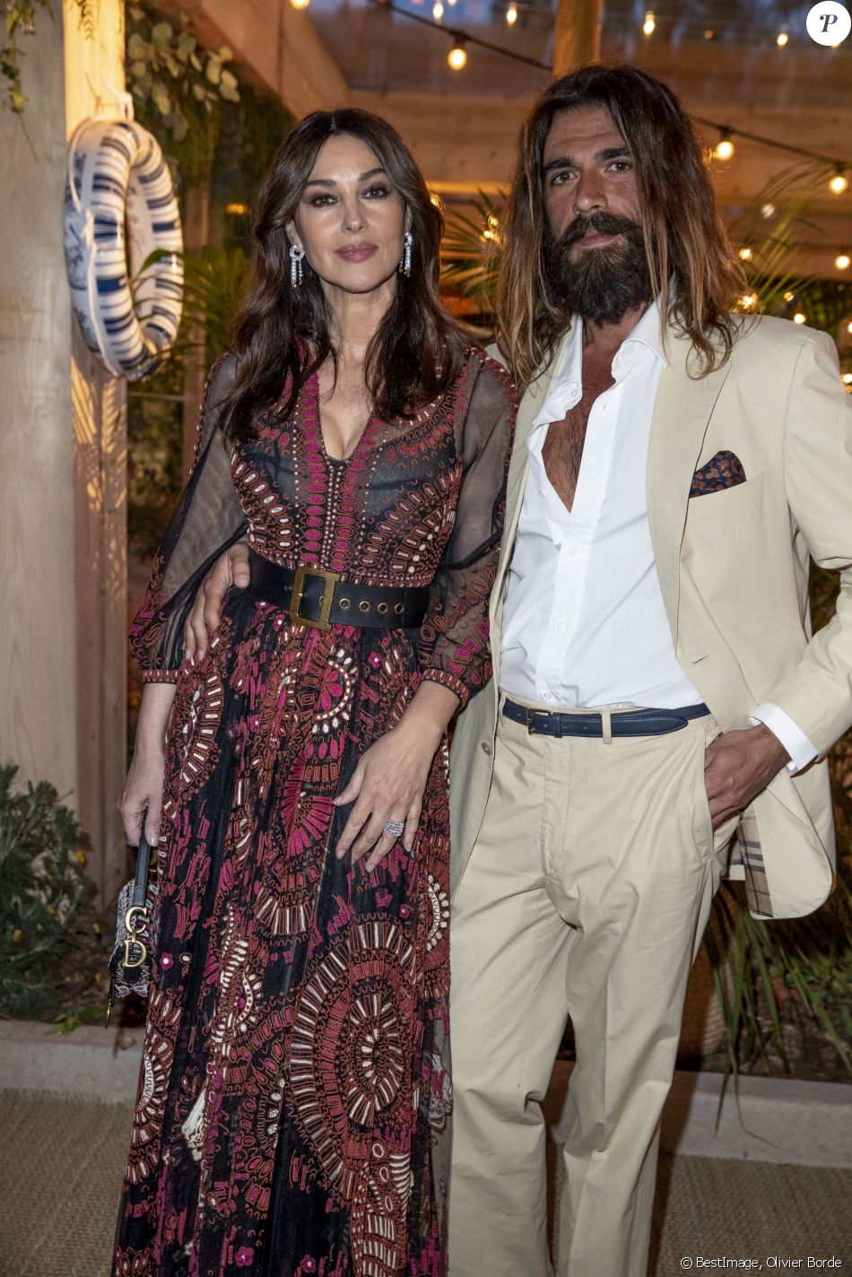 Monica Bellucci et son compagnon Nicolas Lefebvre - People à la soirée ...