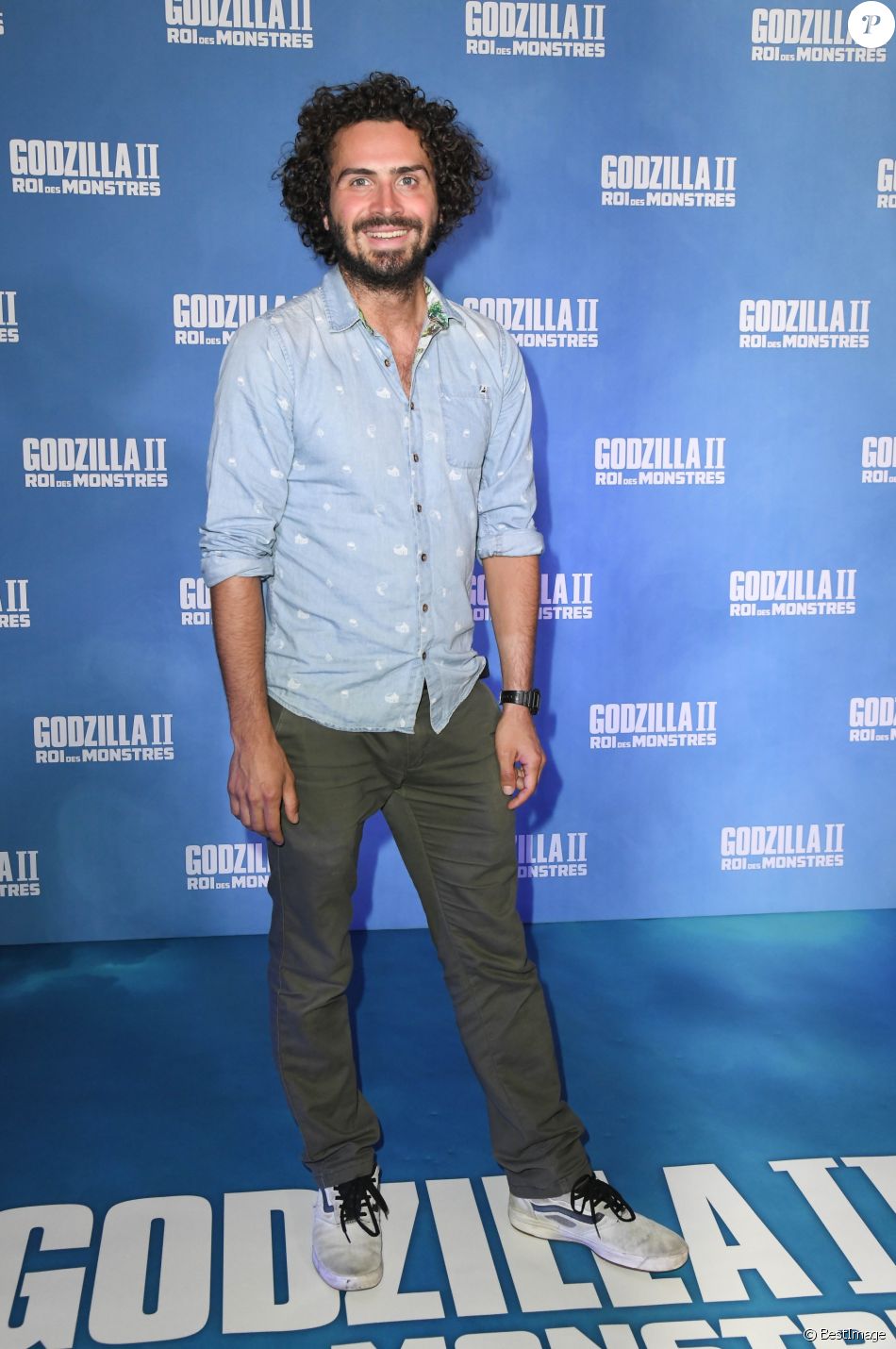 Maxime Musqua à l'avant-première du film Godzilla II Roi des Monstres ...