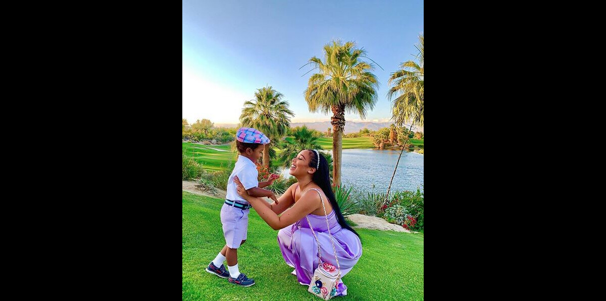 Photo : Jordan Craig et son fils Prince, né de sa précédente relation ...
