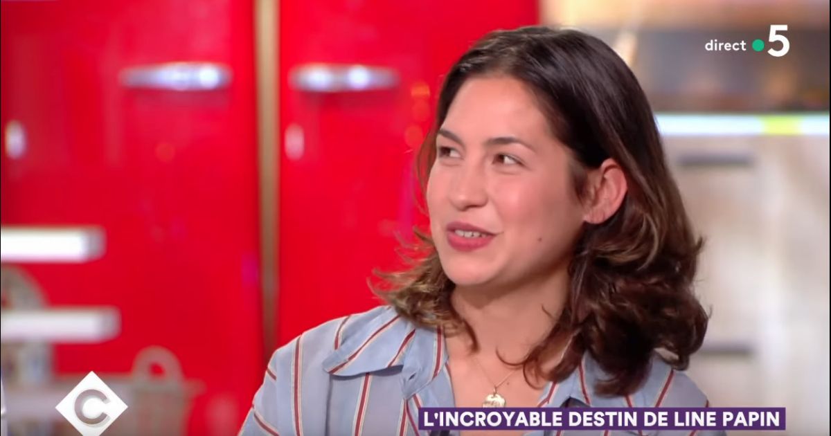 Line Papin dans C à Vous (France 5)- Juin 2019 - Purepeople