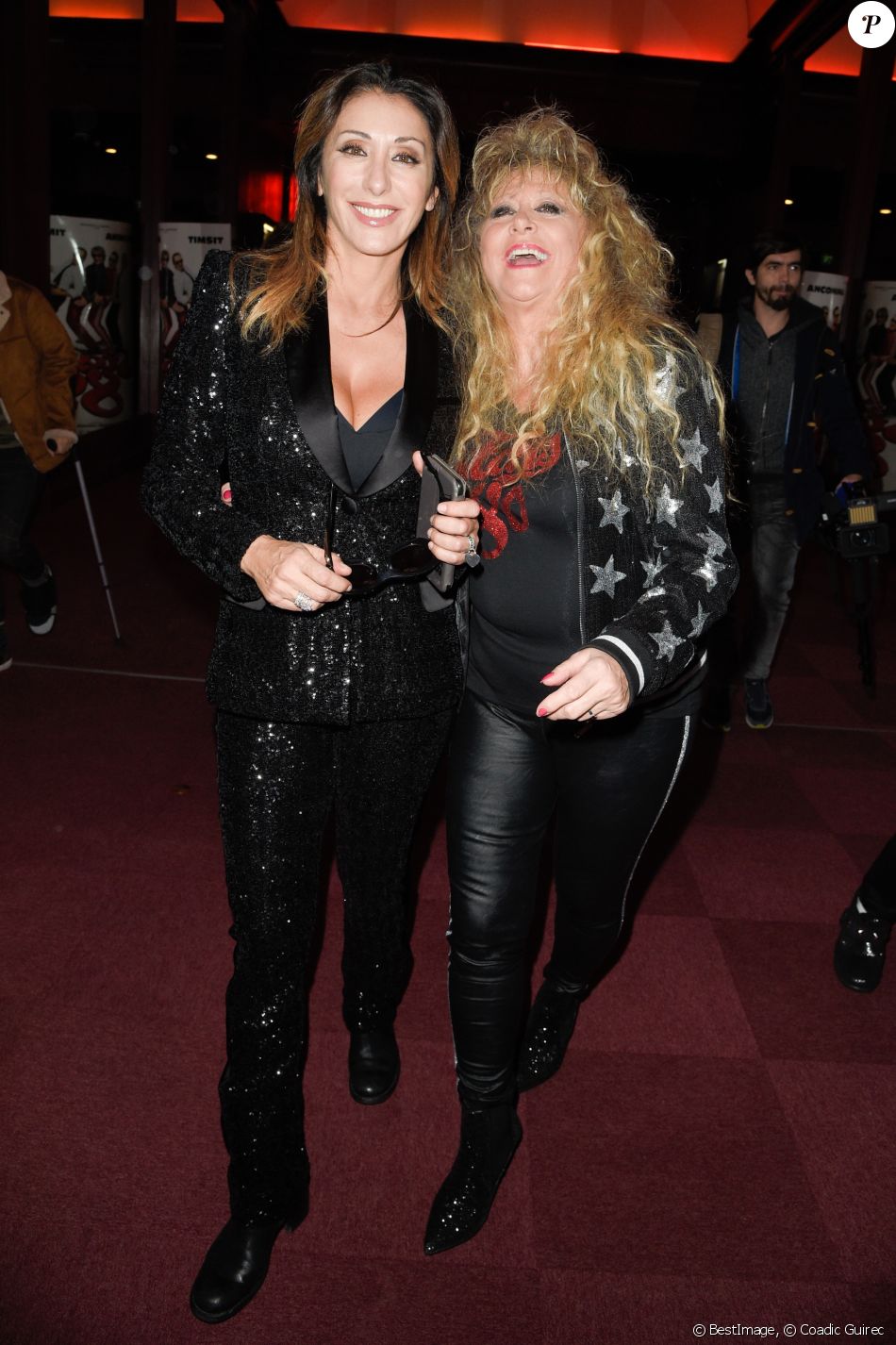 Sabrina Salerno, Chantal Richard (Peter et Sloane) à l'avant-première ...