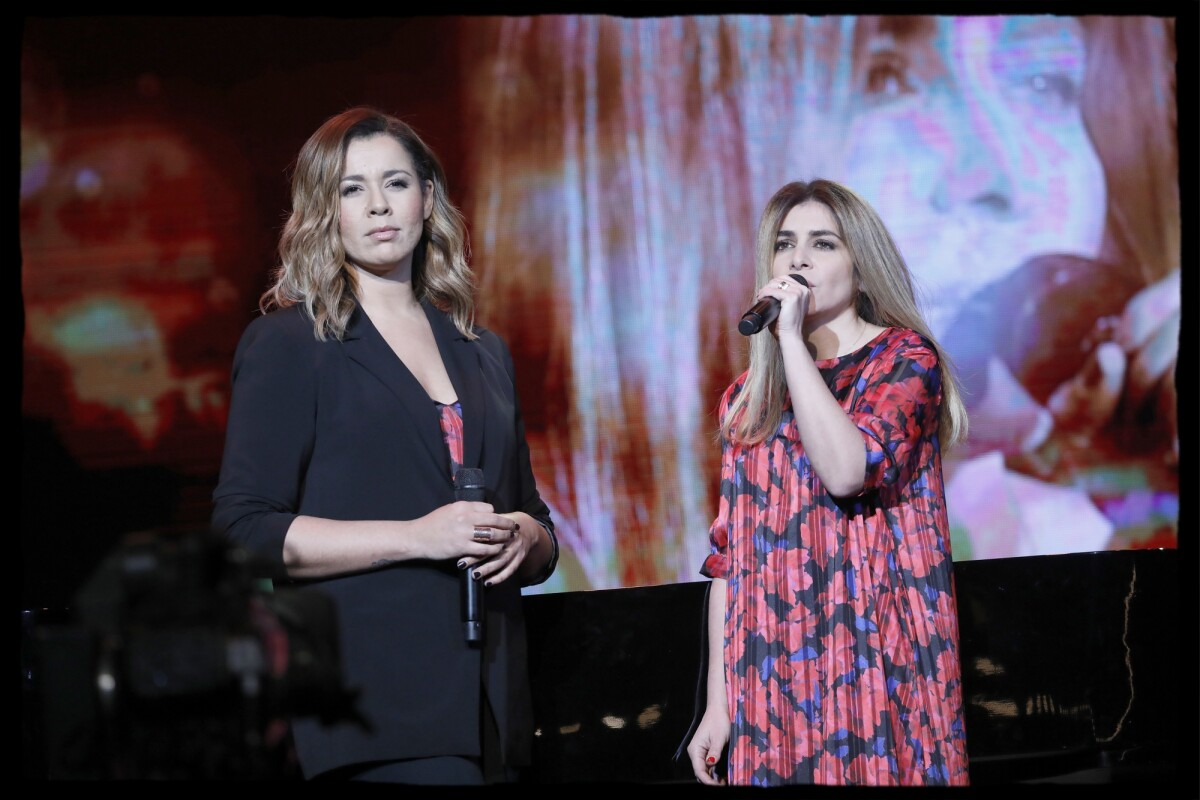 Photo : Exclusif - Chimène Badi et Julie Zenatti lors de la 6ème ...
