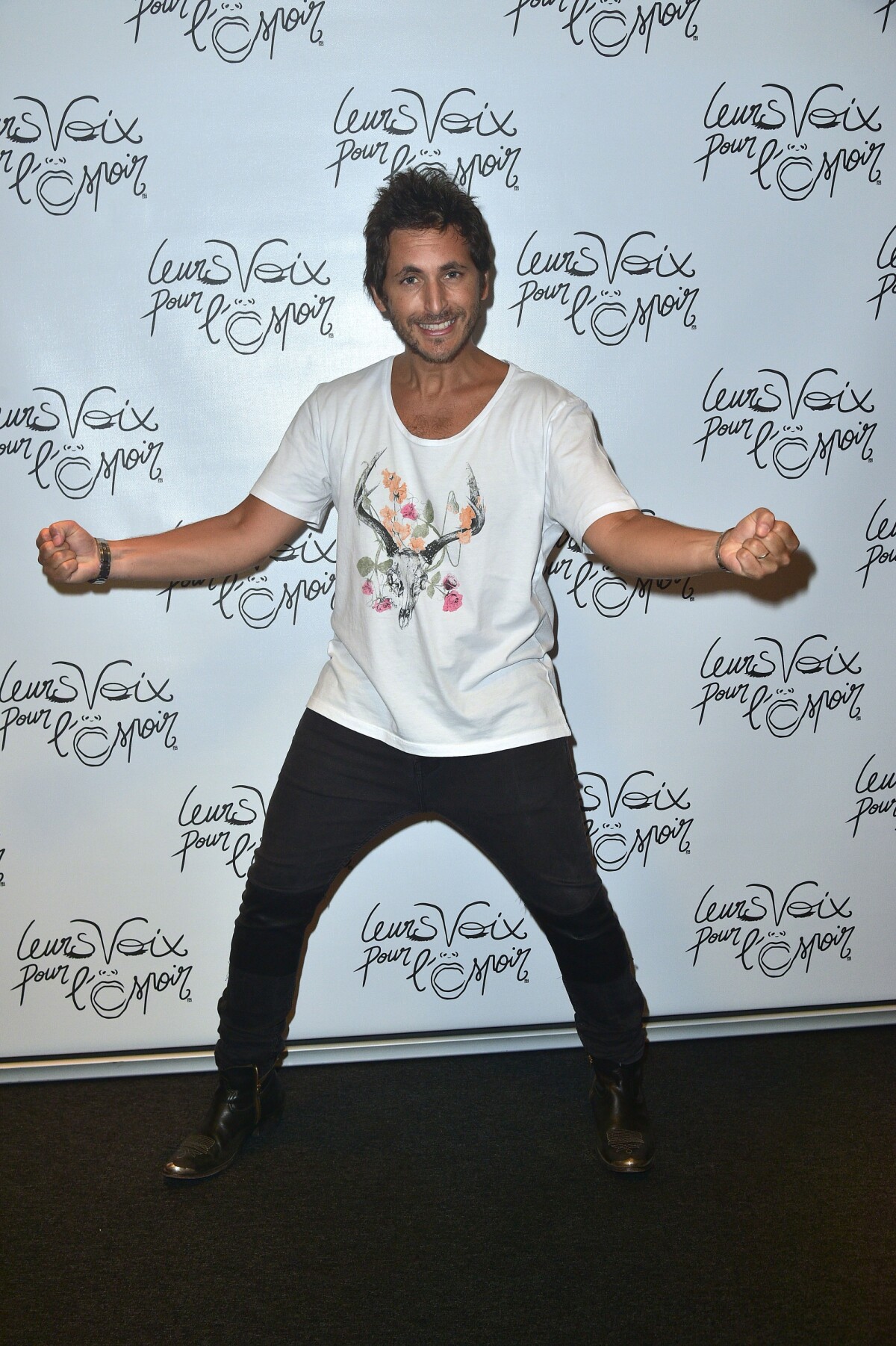 Photo : Mickaël Miro - Photocall du concert caritatif "Leurs Voix Pour ...