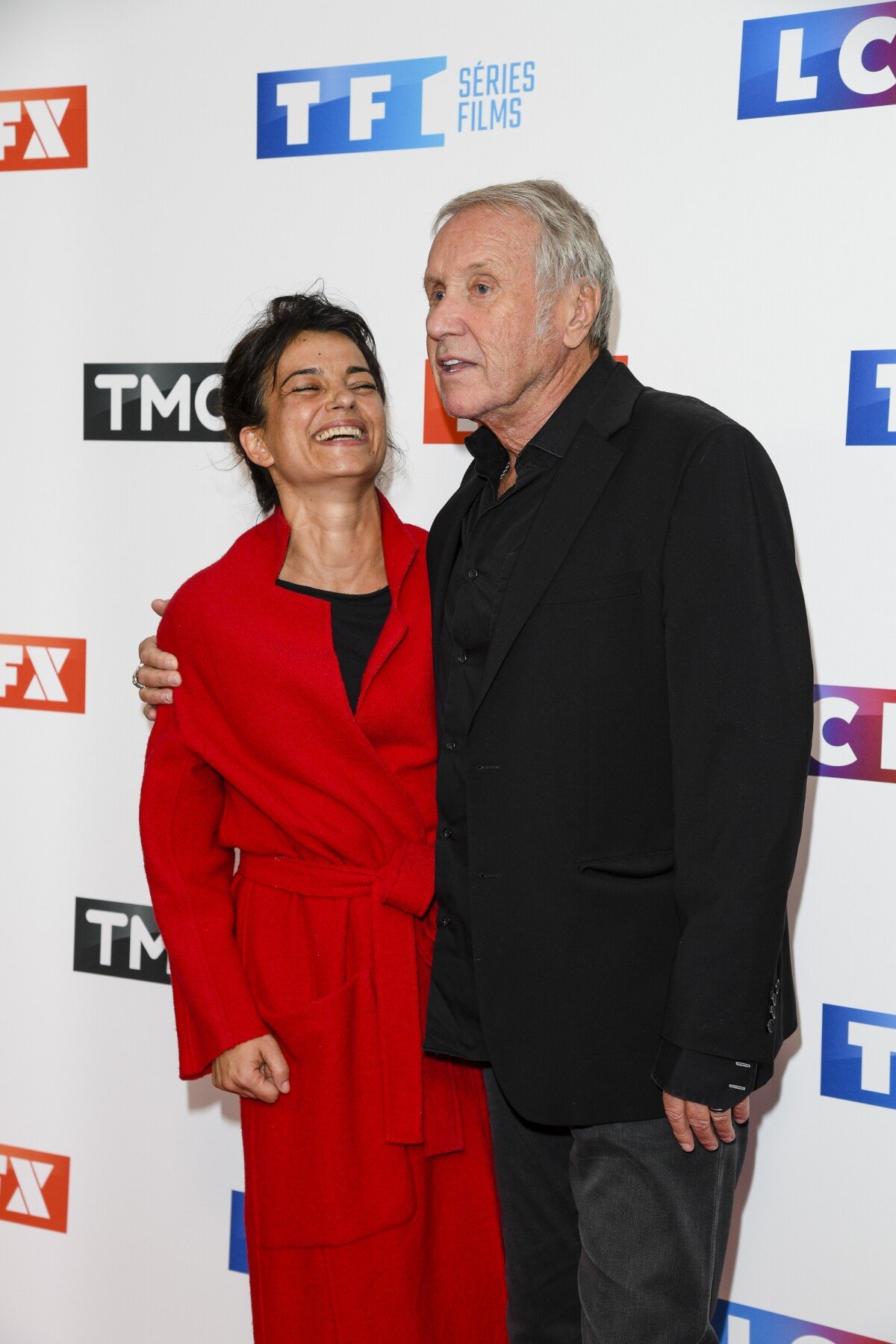 Photo : Fanny Gilles et Yves Renier - Soirée de rentrée 2019 de TF1 au Palais de Tokyo à Paris ...