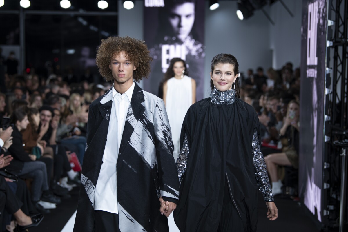 Photo : Luna et Adam, grands gagnants du concours Elite Model Look le 2 ...