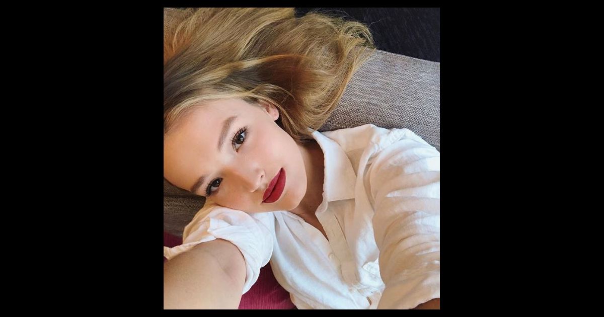 Maddison Brown sur Instagram le 19 septembre 2019. - Purepeople