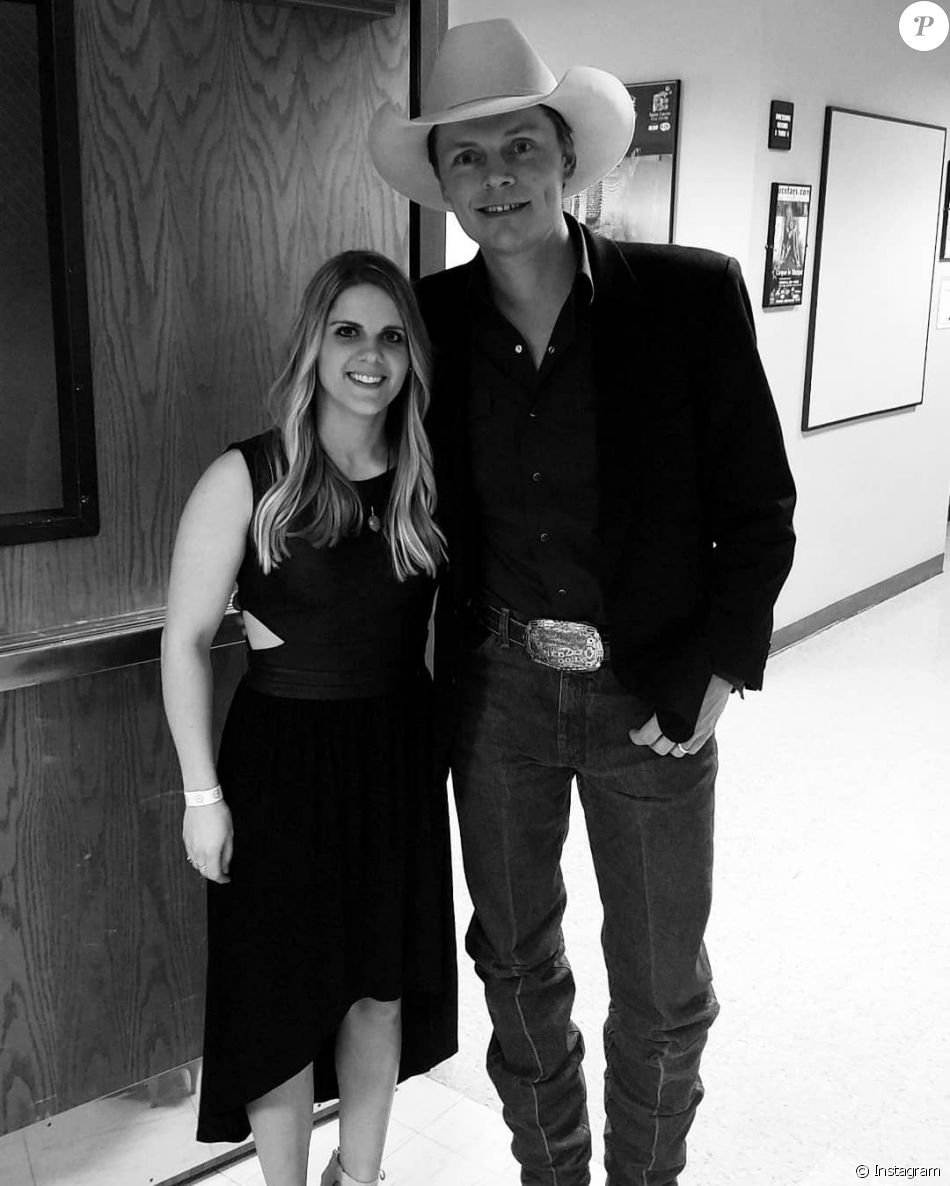 Ned LeDoux et sa femme Morgan en janvier 2019 lors des Rocky Mountain ...