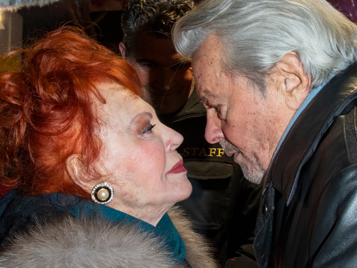 Photo : Exclusif - Régine et Alain Delon - Régine fête son 89e ...