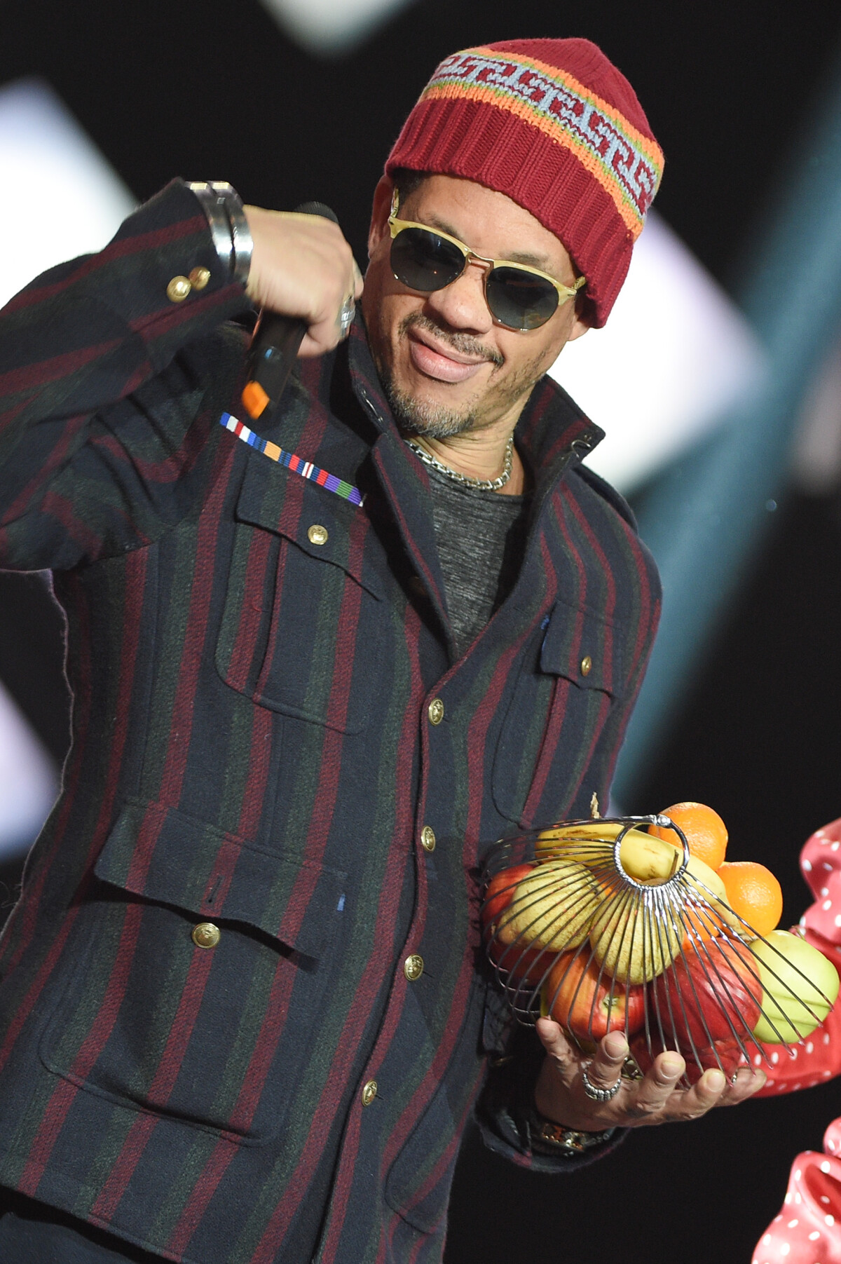 Photo : JoeyStarr lors de la cérémonie des 34e Victoires de la Musique ...