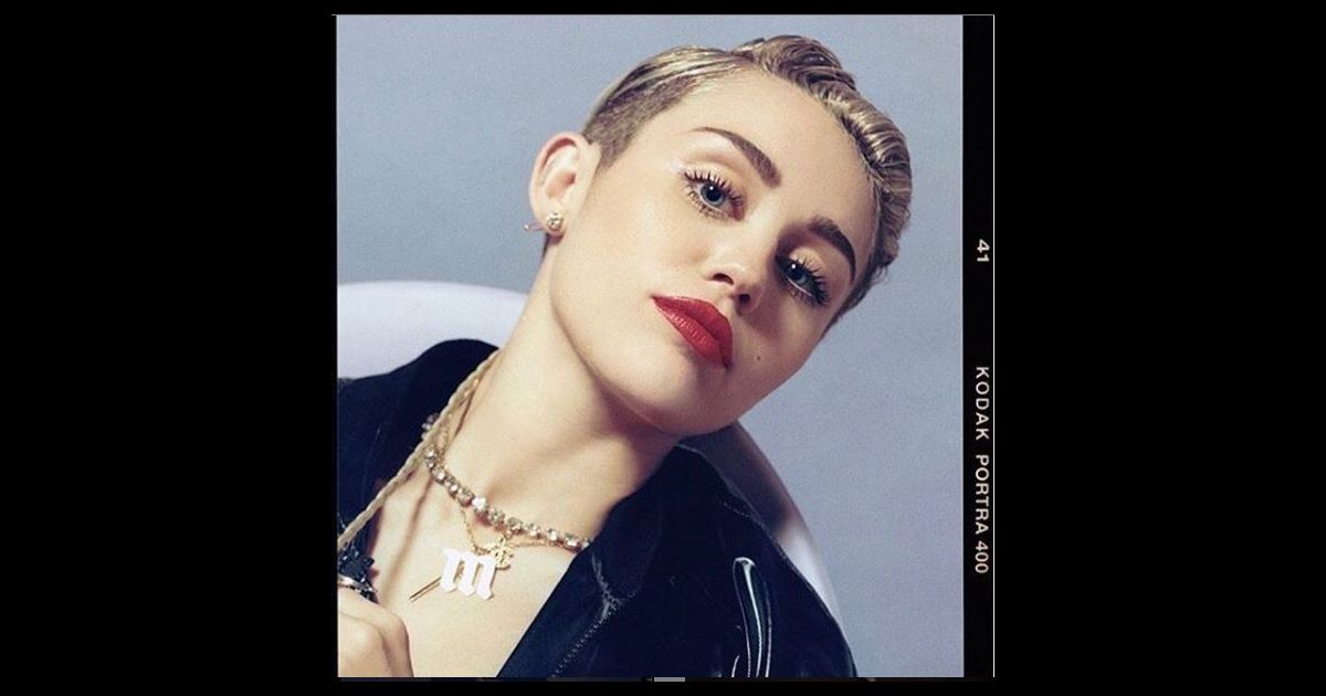Miley Cyrus, le 6 octobre 2019 sur Instagram. - Purepeople