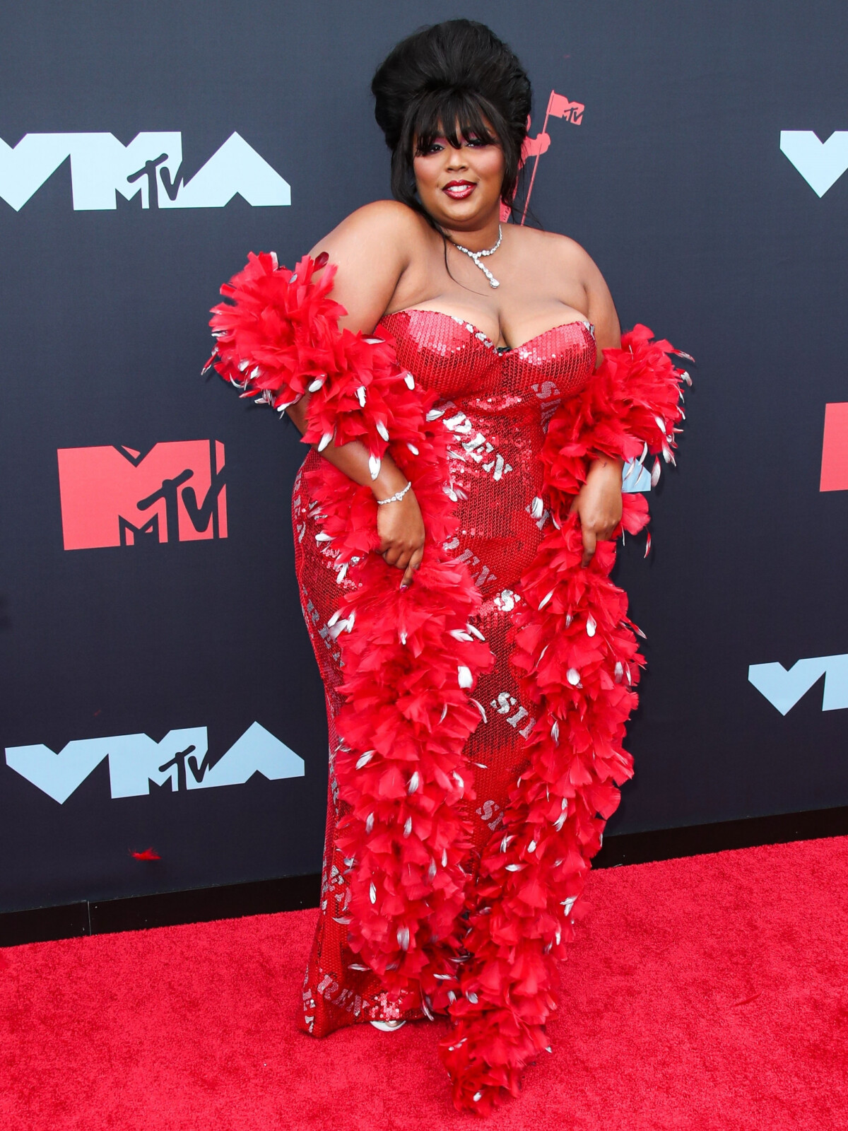 Photo : Lizzo aux MTV Video Music Awards au Prudential Center à Newark ...