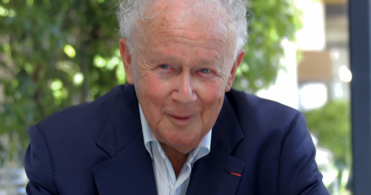 Exclusif - Philippe Bouvard pose à Cannes le 11 juillet 2018. - Purepeople