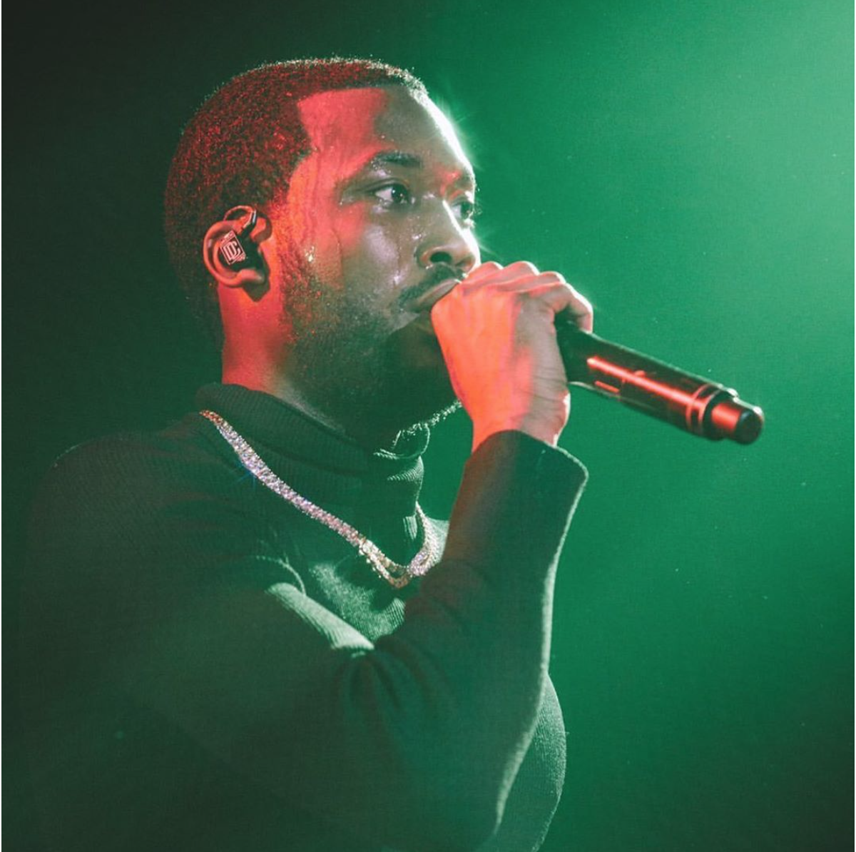 Photo : Meek Mill en concert. Janvier 2020. - Purepeople