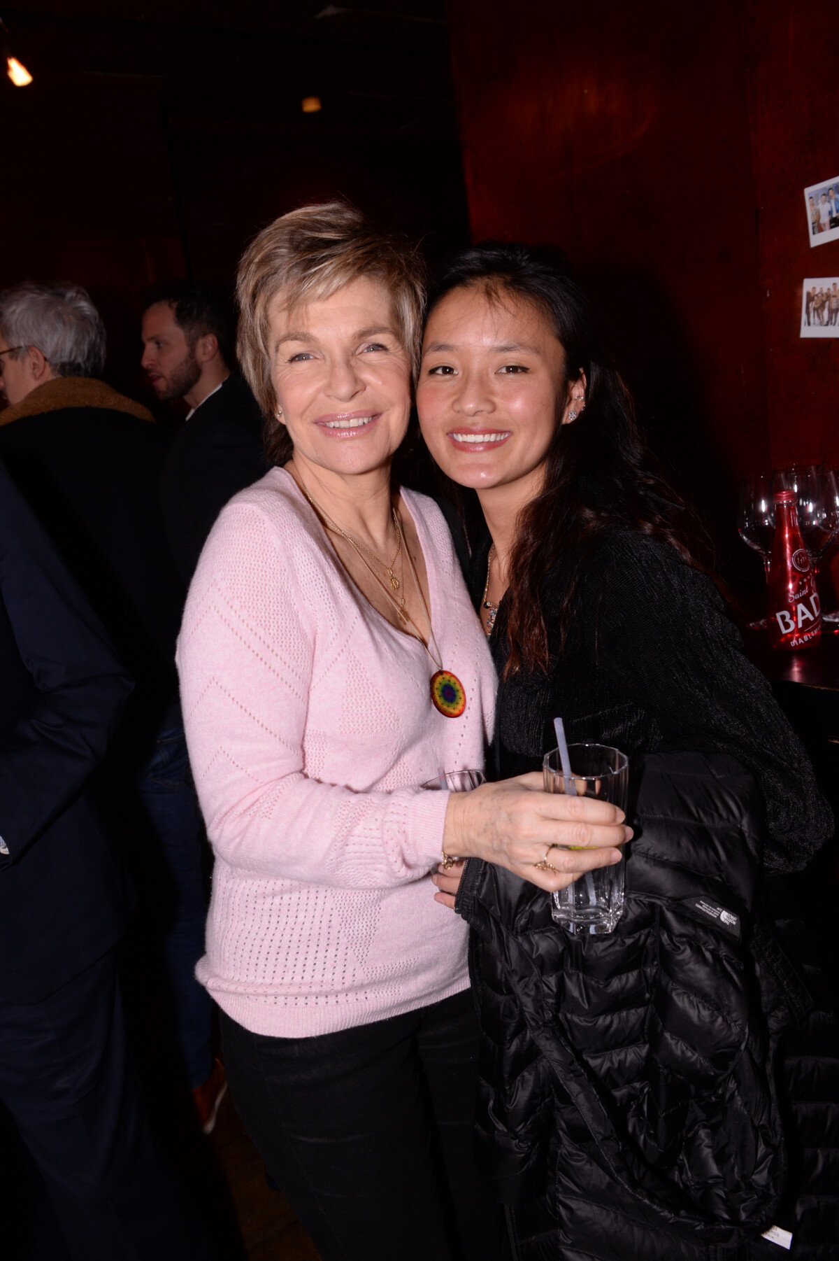 Photo : Véronique Jannot et sa fille Migmar lors du cocktail de ...