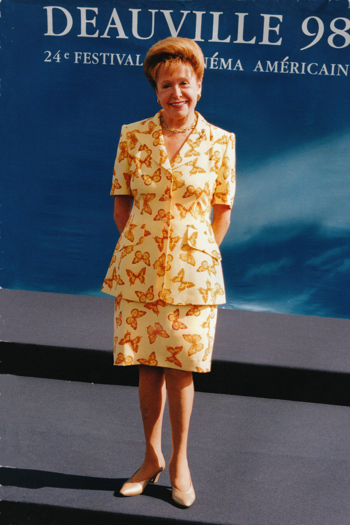 Photo : Mary Higgins Clark en 1998. - Purepeople
