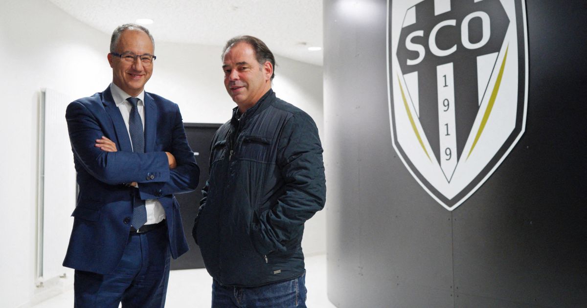 Saïd Chabane president du club de football du SCO d'Angers et l ...