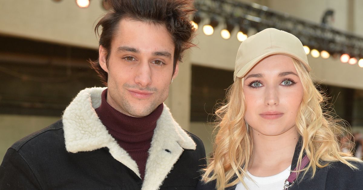 Félix Cordier et Chloé Jouannet assistent au défilé Lacoste, collection ...