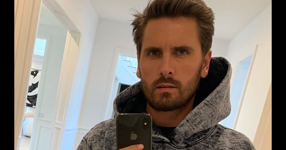Scott Disick le 13 octobre 2019 sur Instagram. - Purepeople