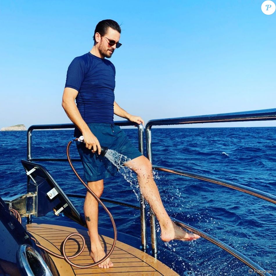 Scott Disick le 29 août 2019 sur Instagram. - Purepeople
