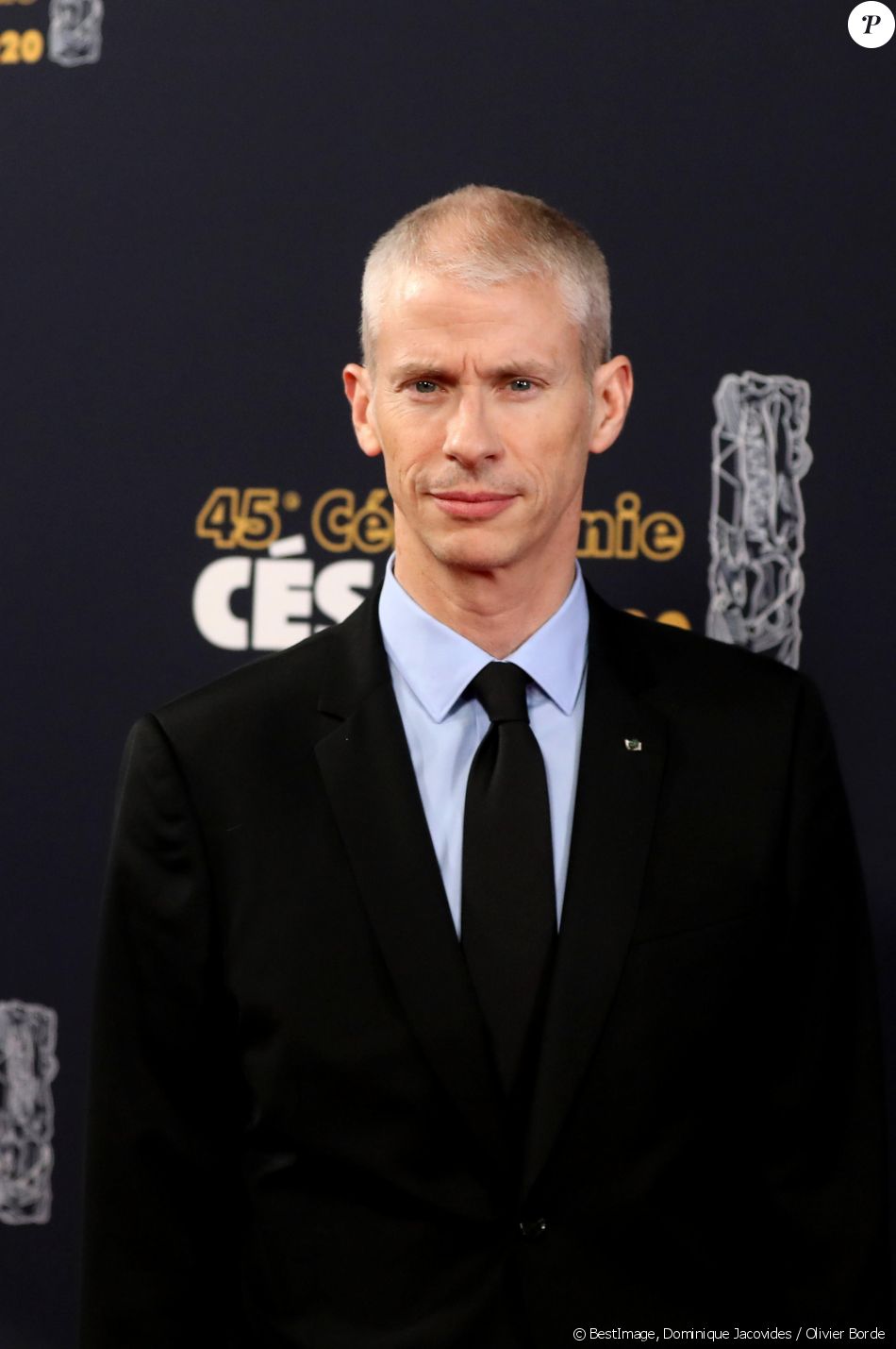 Franck Riester lors du photocall lors de la 45ème cérémonie des César à ...