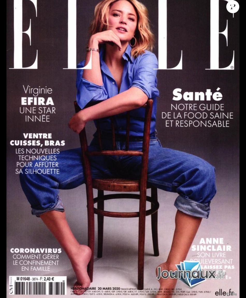 Une de Elle, du 20 mars 2020. - Purepeople