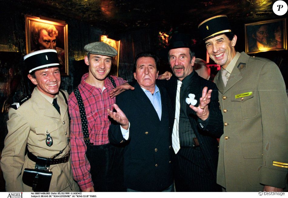 80 ans de Jean Lefebvre, en octobre 1999. - Purepeople