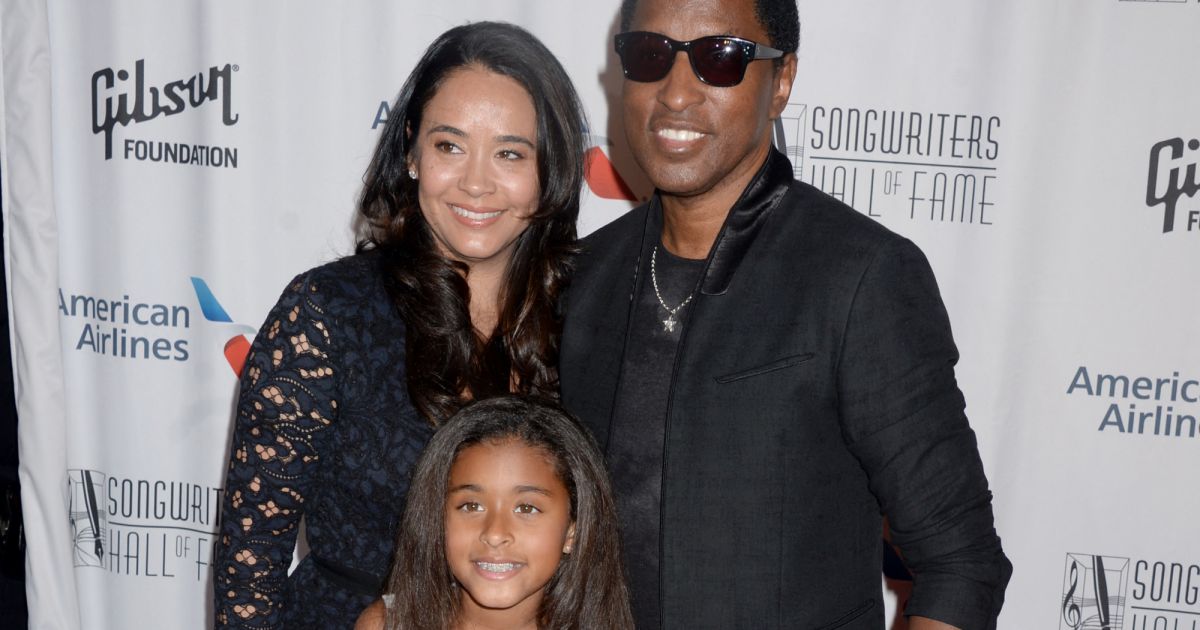 Nicole Pantenburg, Babyface et leur fille Peyton Edmonds à Los Angeles ...
