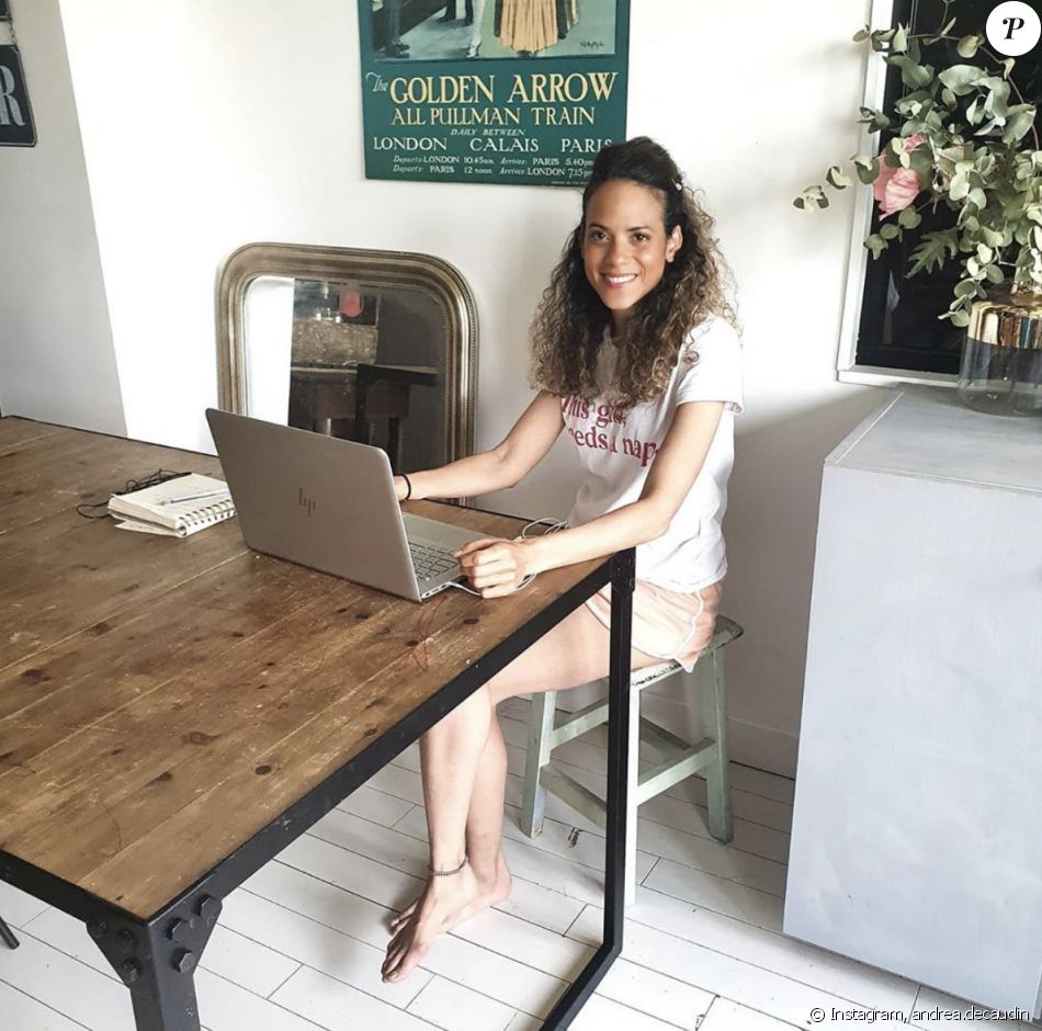 Andréa Decaudin, chroniqueuse pour Télématin sur Instagram - 21 avril ...
